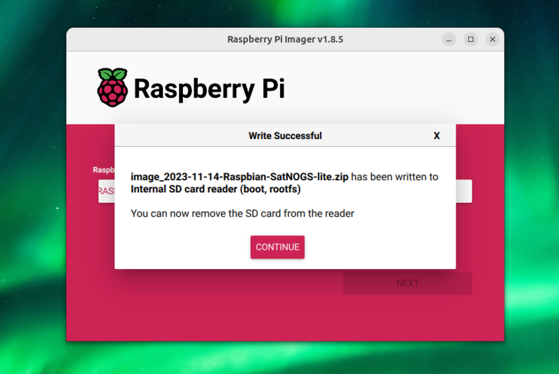 Archivo:Grabación de cliente SatNOGS (01).png - Wiki LABNL